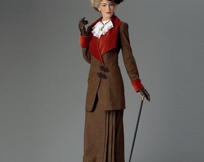 Butterick Sewing Pattern B6108 Misses' Jacket, Bib and Skirt - Etsy