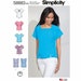 Simplicity Sewing Pattern S8883 Misses' Tops - Etsy
