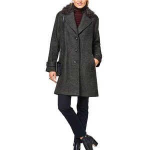 Burda Style Sewing Pattern 6462 Misses' Fur Collar Coat - Etsy