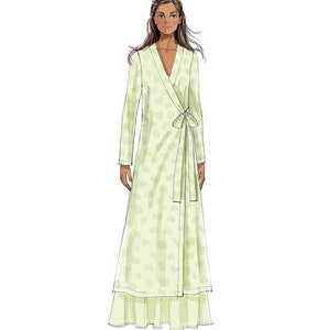 Butterick Sewing Pattern B5963 Misses' Robe, Top, Gown, Pants and Bag ...