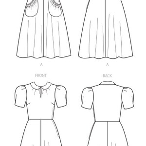 Vogue Sewing Pattern V9294 Misses' Dress - Etsy