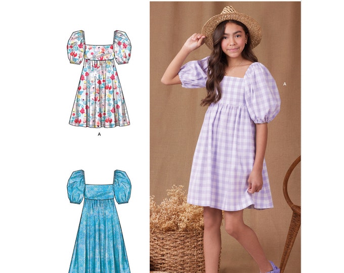 Simplicity Sewing Pattern S9964 Simplicity Sewing Pattern Girls' Dress ...