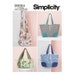 Simplicity Sewing Pattern S9304 Bags - Etsy