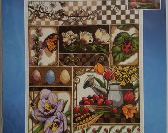 CRICKET COLLECTION spring Counted Cross Stitch Patternspring Cross ...