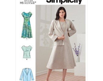 Simplicity Sewing Pattern S8910 Misses' Dress - Etsy