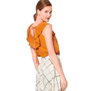 OUT of PRINT Burda Style Sewing Pattern 6132 Misses' Tank Tops - Etsy