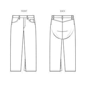 Simplicity Sewing Pattern S3020 Unisex Adaptive Jeans by Sewn Adaptive ...