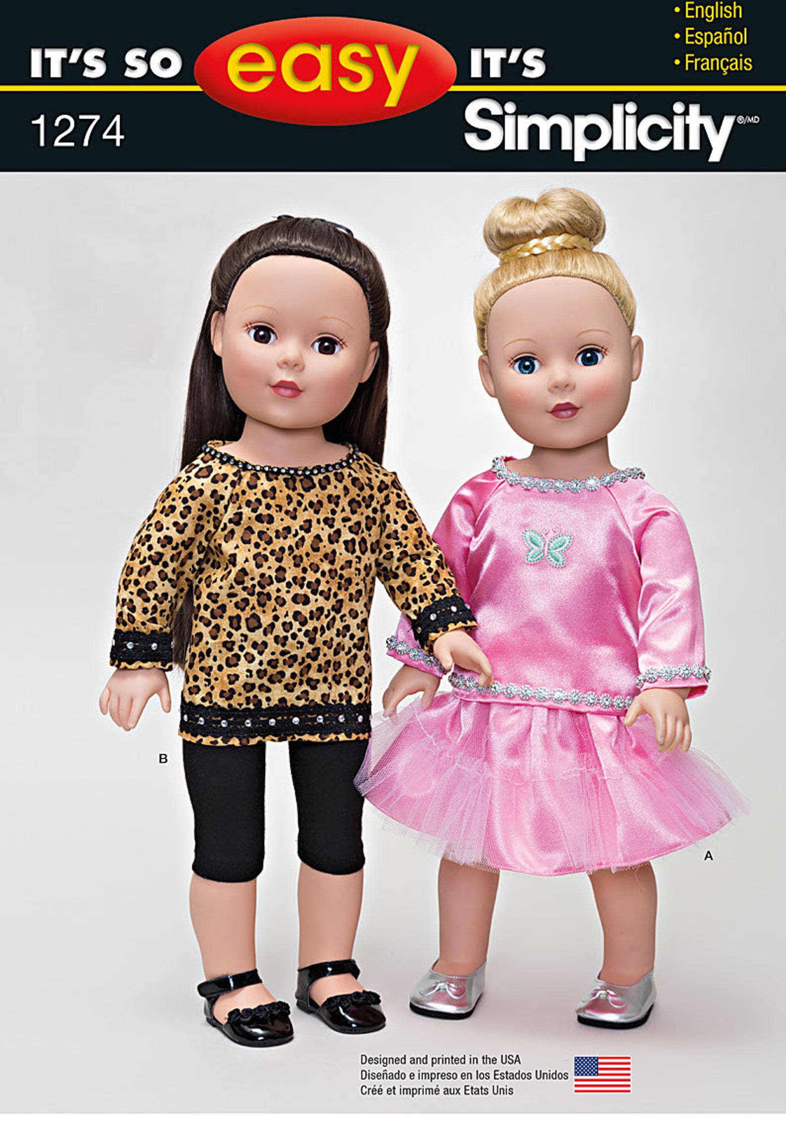 Out of PRINT Simplicity Sewing Pattern 1274 It's so Easy - Etsy