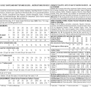 OUT of PRINT Simplicity Pattern 1675 Child's Top and Jacket, and Skirts ...