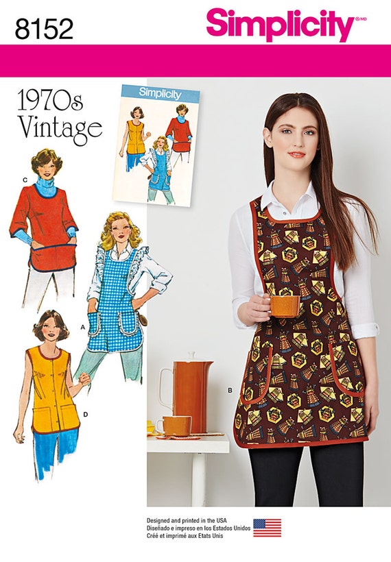 Simplicity Sewing Pattern 8152 Misses' Vintage 1970's - Etsy