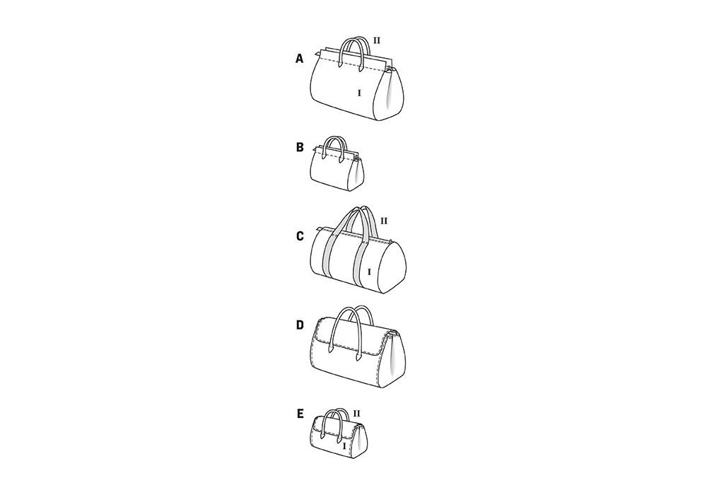 Burda Style Sewing Pattern 7119 Travel Bags - Etsy