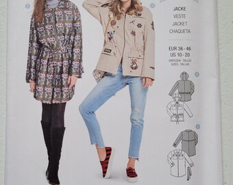 OUT of PRINT Burda Style Sewing Pattern 6607 Misses Coordinates - Etsy