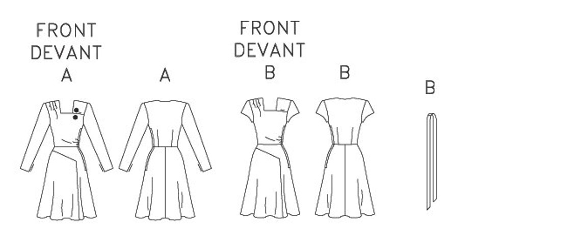 OUT of PRINT Butterick Sewing Pattern 5281 Cape Skirt Bonnet - Etsy