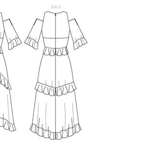 OUT of PRINT Mccall's Sewing Pattern M7898 Misses' Dress - Etsy