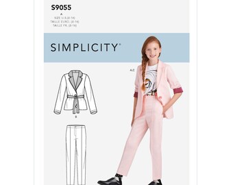 OUT of PRINT Simplicity Sewing Pattern 1476 Child's Dress, Top, Pants ...