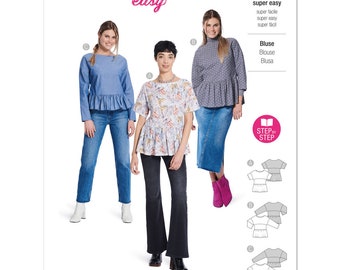 Burda Style Sewing Pattern 8949 Misses Jacket - Etsy