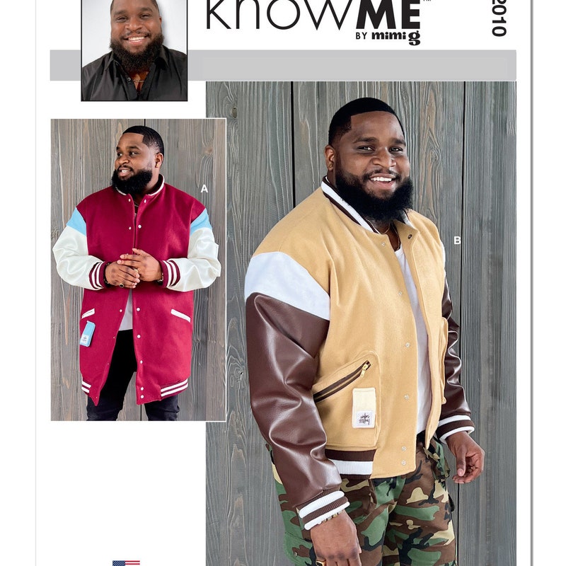 Varsity Jacket Pattern - Etsy