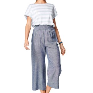 Burda Style Sewing Pattern 6229 Misses' Pull-on Pants in Two Lengths - Etsy