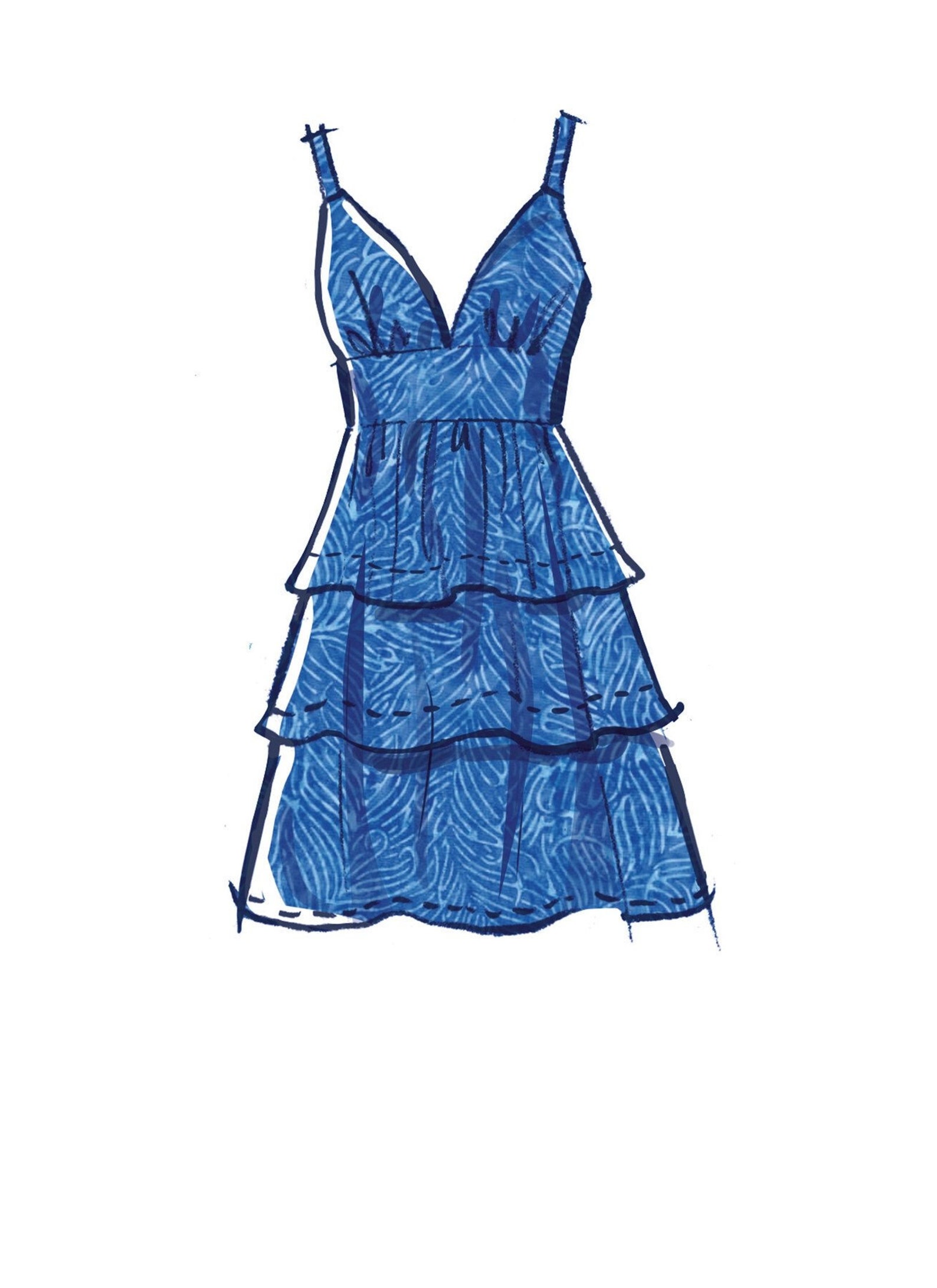 Mccall's Sewing Pattern M8322 Misses' Dresses - Etsy