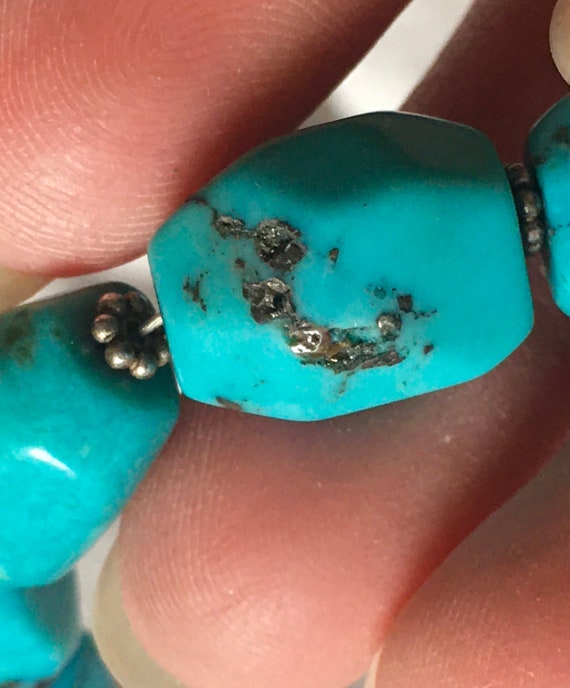 Morenci Turquoise Unisex necklace Native American Mor… - Gem