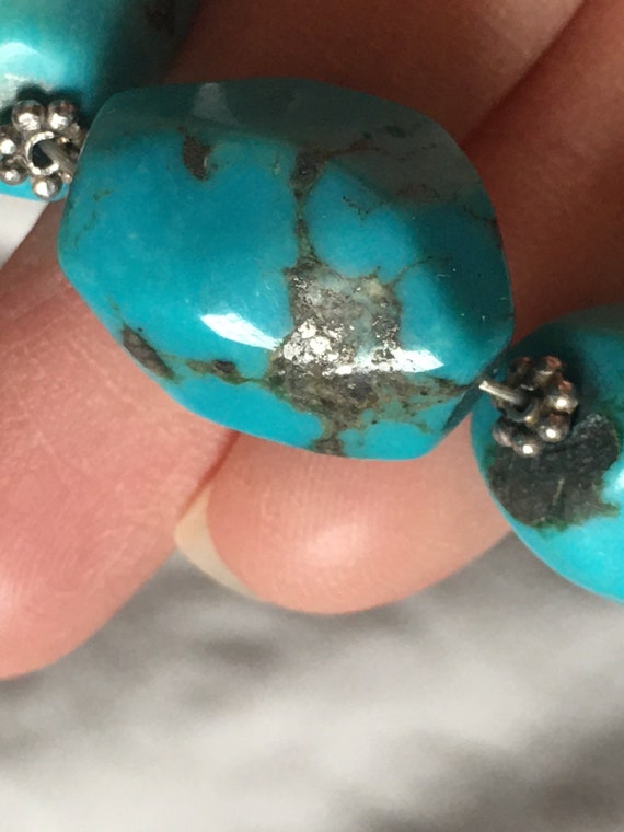 Morenci Turquoise Unisex necklace Native American Mor… - Gem