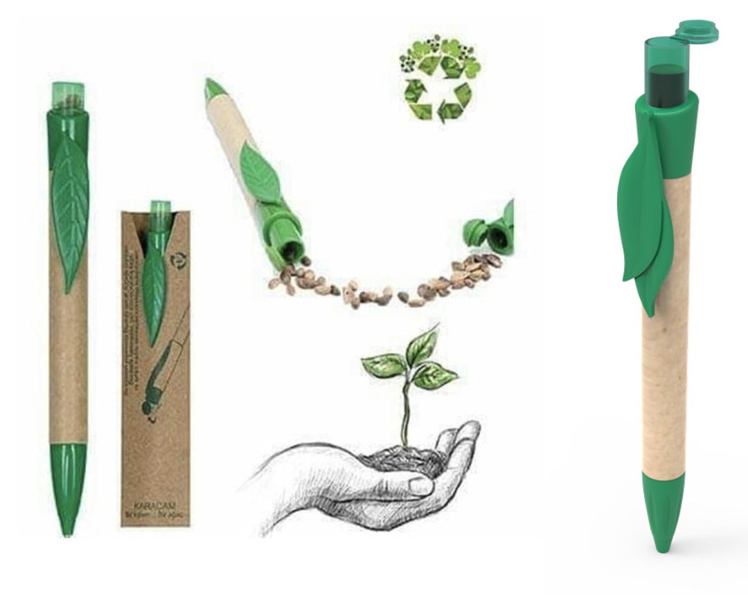 Flower Seed Pens, Plantable Favor, Earth Day Seed Pens,logo Seed Pens ...