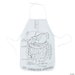 Color Your Own Aprons for Kids Digestive System Great for - Etsy