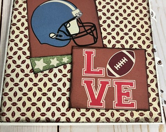 Football Photo Album - Etsy