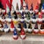 NFL FOOTBALL GNOMES, Tiered Tray, Home Team Mantle Decor, Football Fan ...