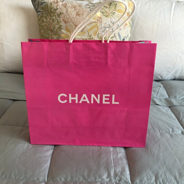 Chanel Paper Bags - Etsy
