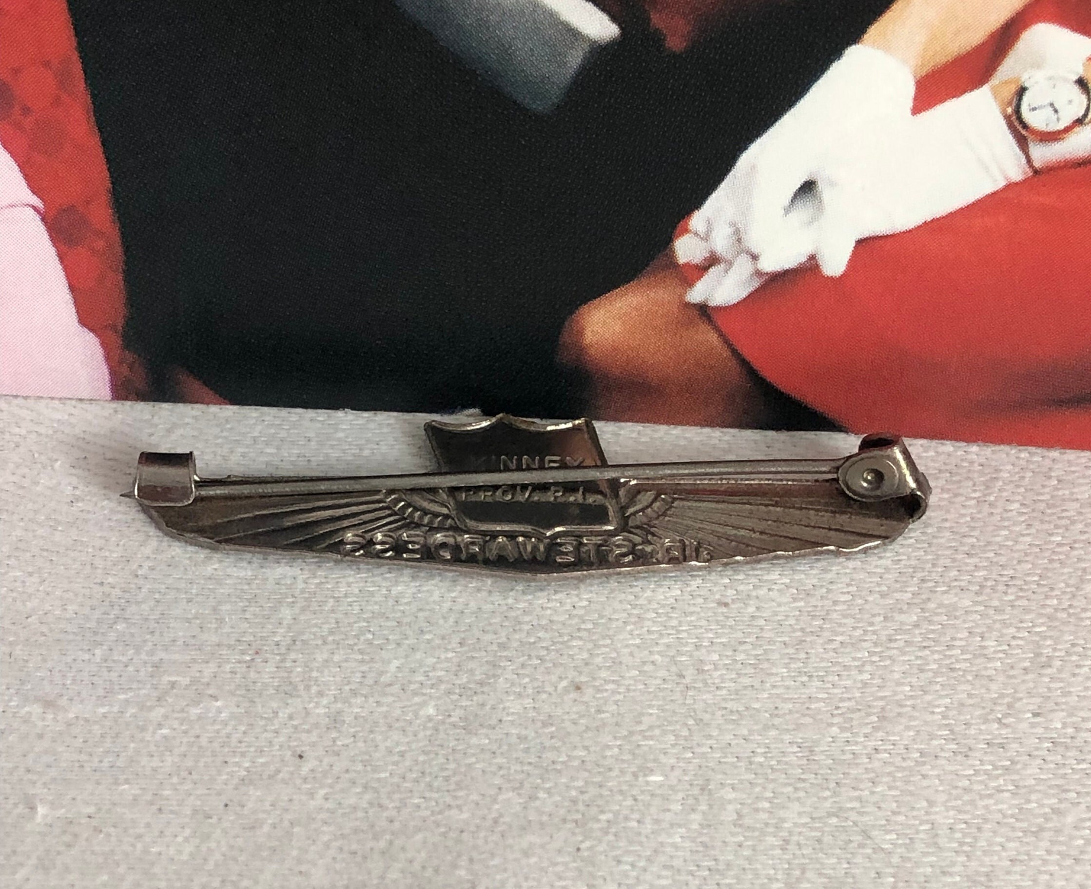 1950's Future Jr. Stewardess Wingsunited Airlines Metal Souvenir Wings ...