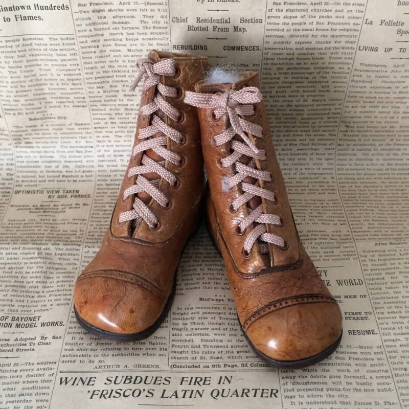 Antique Boots - Etsy