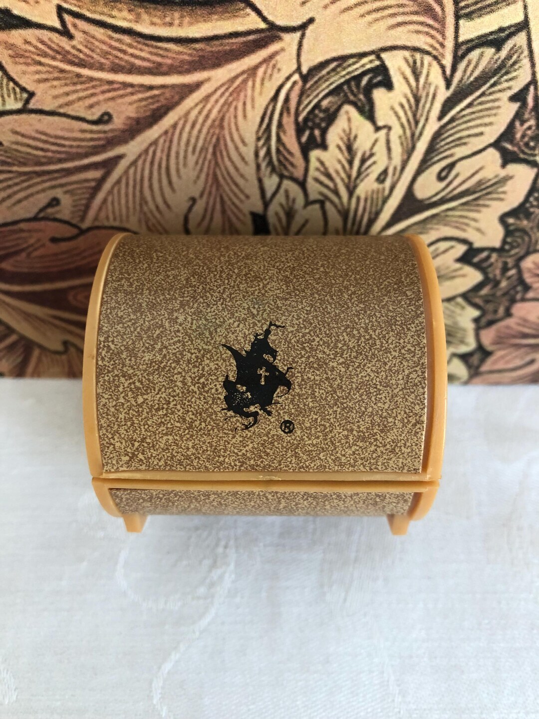 1950s Josten's Barrel Shaped Ring Box for High School or College Ring ...