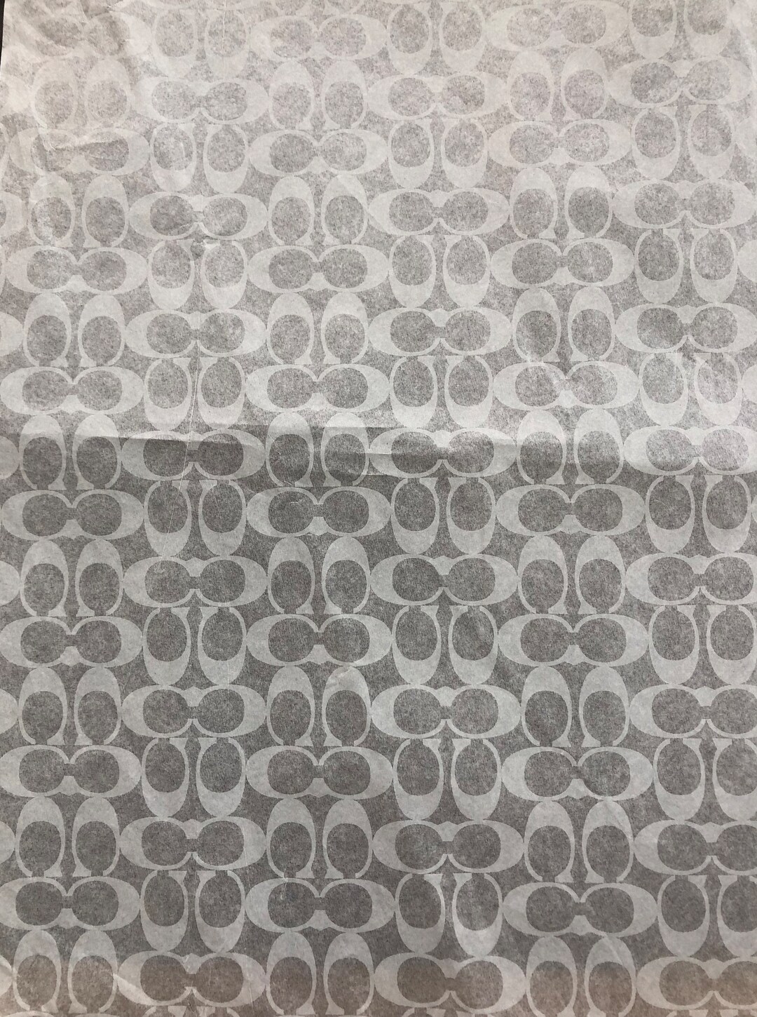 Authentic COACH Signature C Tissue Papervintage Coach Logo C Tissue ...