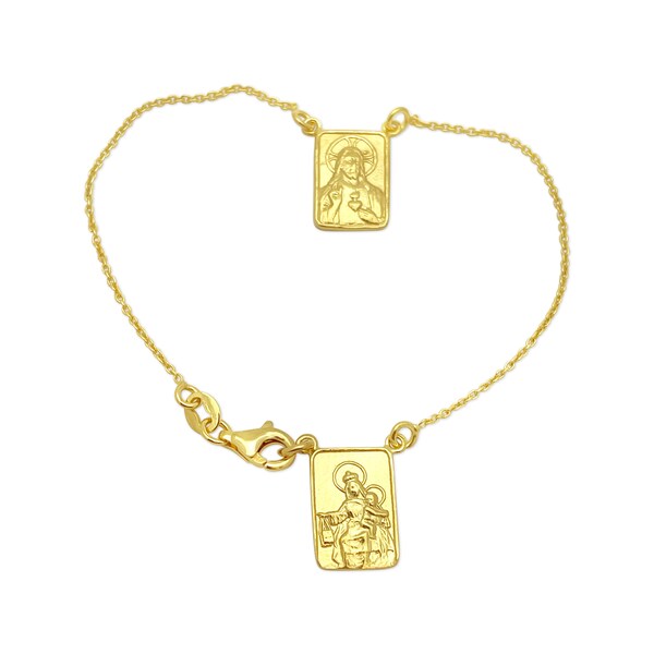 Catholic Scapular Bracelet - Etsy