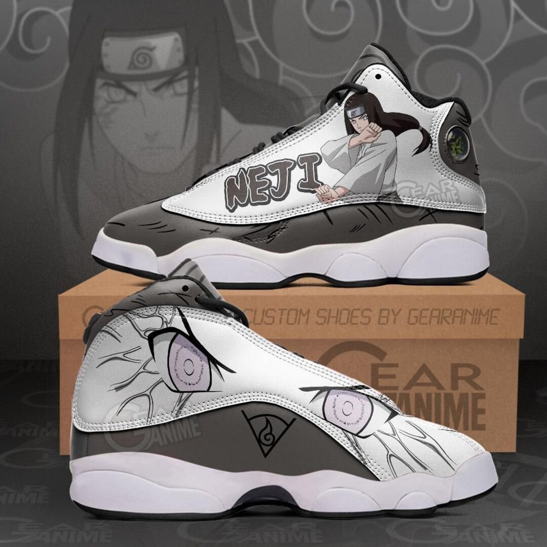 Hyuga Neji JD13 Sneakers NARUT0 Custom Anime Shoes AJ0707 - Etsy