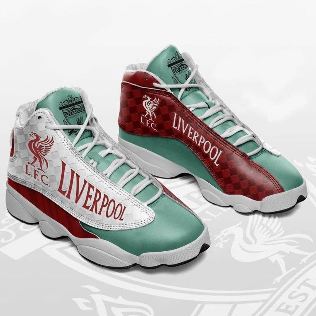 Liverpool JD13 Custom Sneakers-football Team Sneakers AJ1076 - Etsy