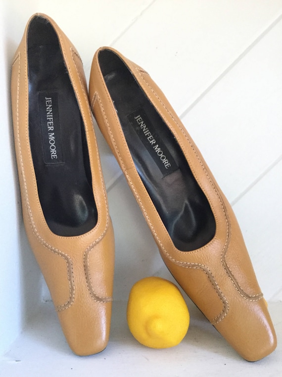 80s yellow pumps - Gem