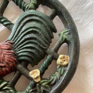 Vintage Cast Iron Roaster Trivet, 1940s Farmhouse Kitchen Decor - Etsy