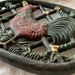 Vtg. Iron Trivets ,roaster Chicken Trivet,40’s Farmhouse Kitchen Table ...