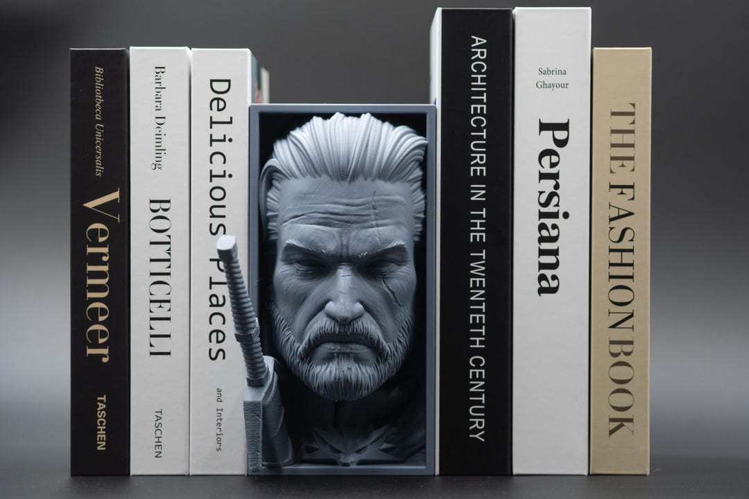 The White Wolf Geralt of Rivia the Witcher Book Nook - Etsy