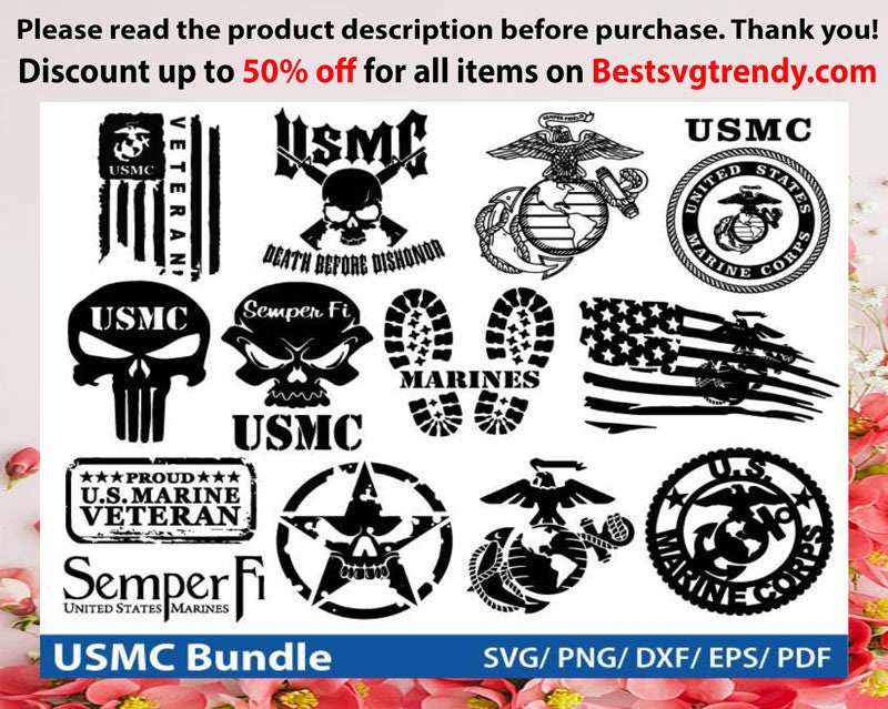 Usmc Logo Svg Usmc Svg Usmc Logo Svg Marine Corps Svg | Etsy