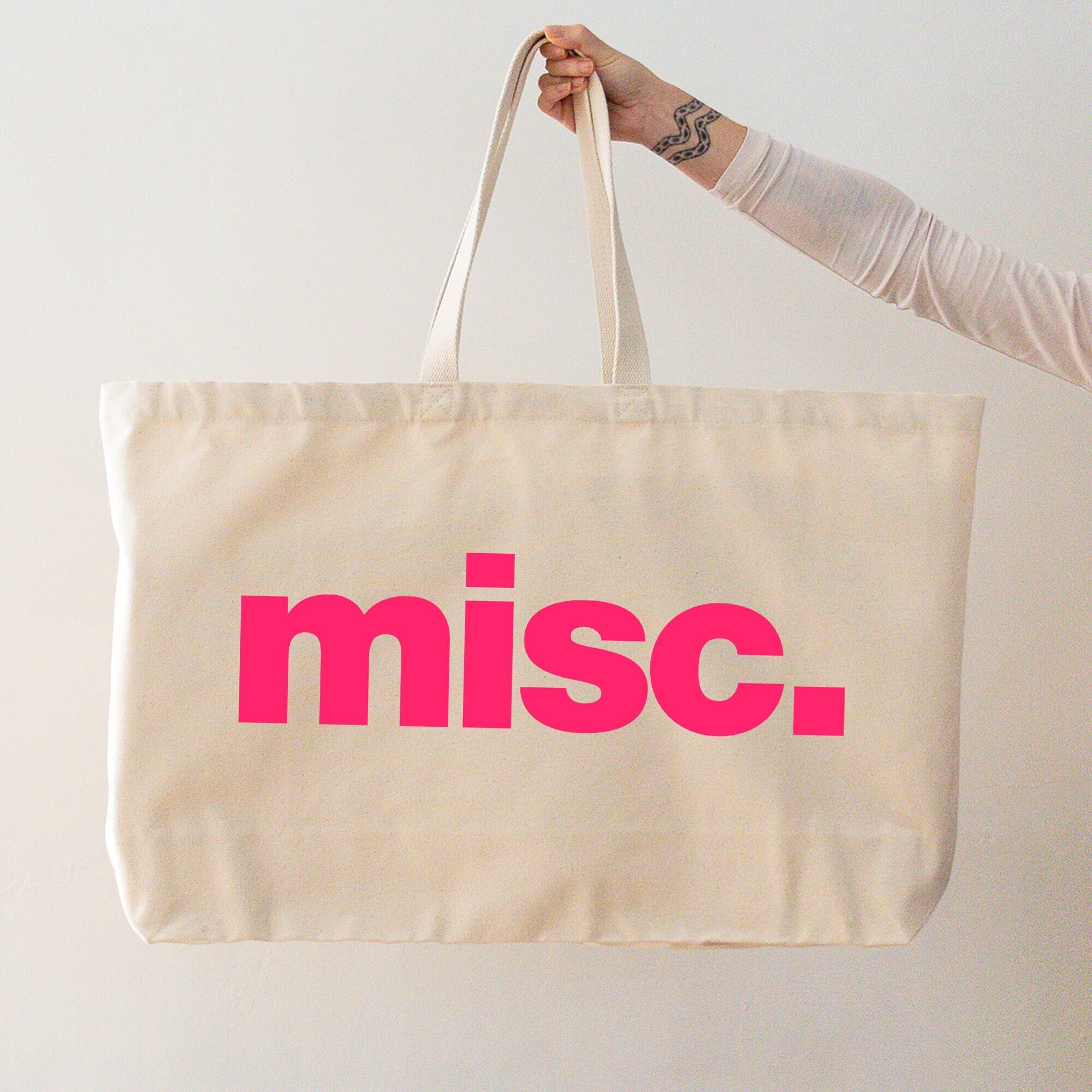 Oversized Tote Bag. Misc Bag. Weekender Bag. Holiday Bag. Really Big ...