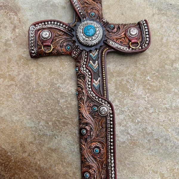 Western Cowboy Wall Cross - Etsy