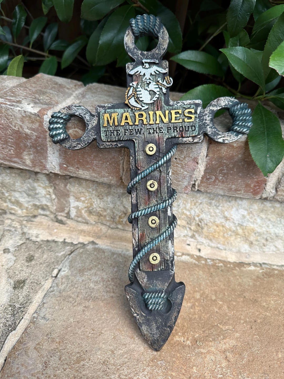 Marines, Marine Corps, USMC, Cross, Veteran, Military, Wall Cross ...