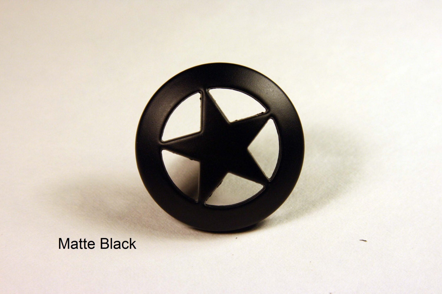 Western Style Star Knob Available in 4 Finishes - Etsy