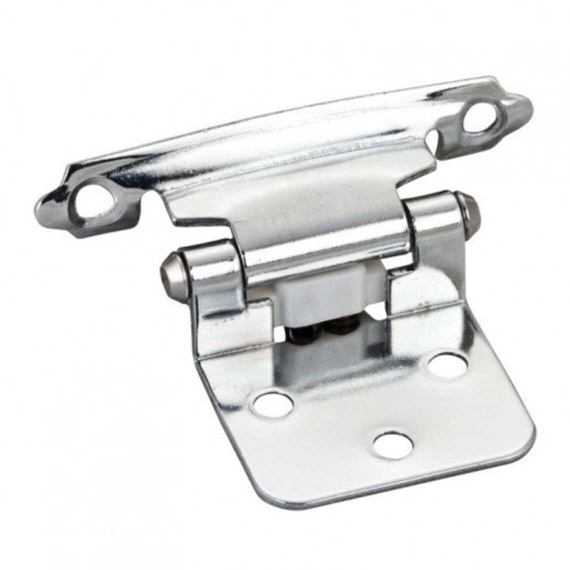 Flush Mount Cabinet Door Hinges - Polished Chrome - Etsy