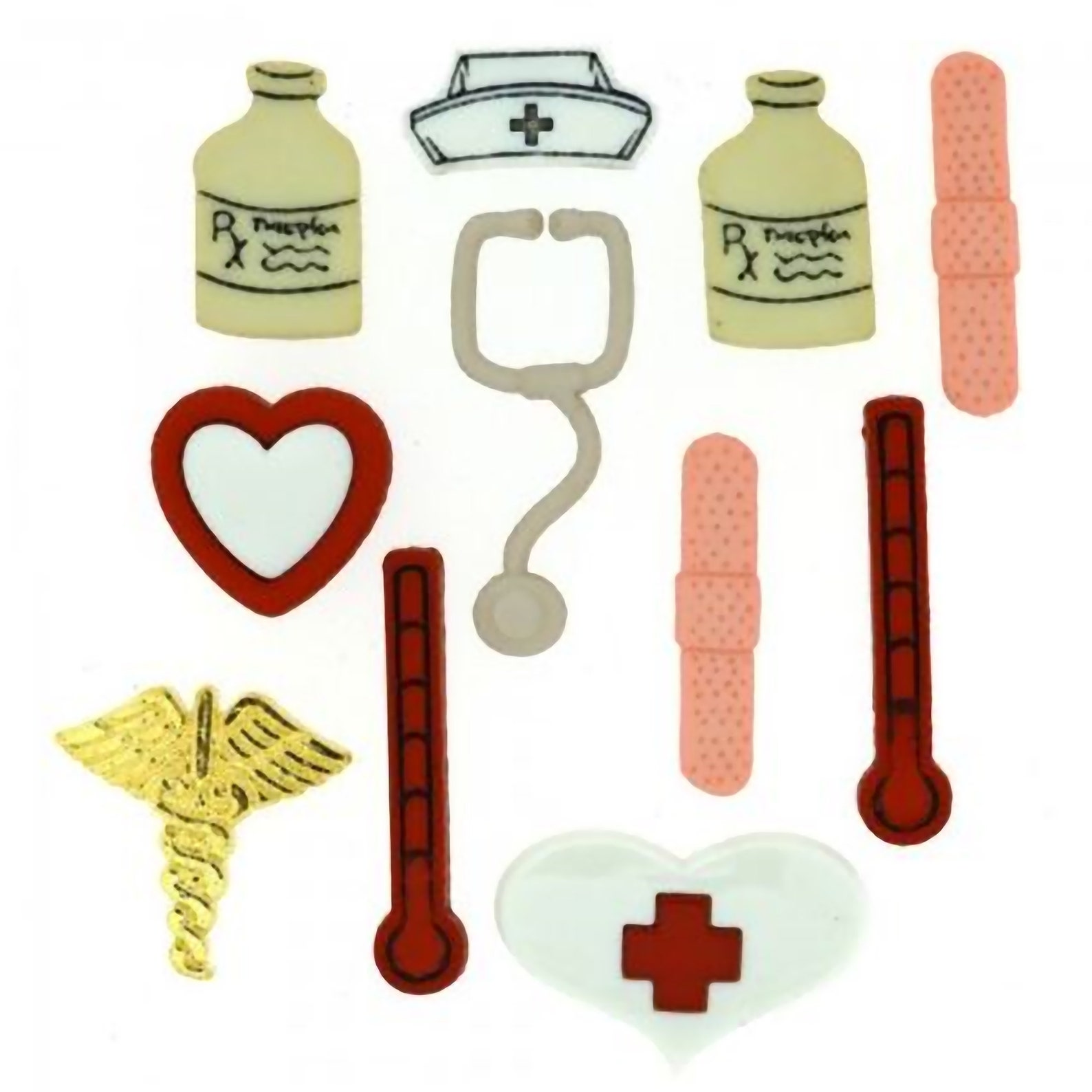Say Ahh Nurse Doctor Medical Buttons & Flat Backs Pack 5ct - Etsy