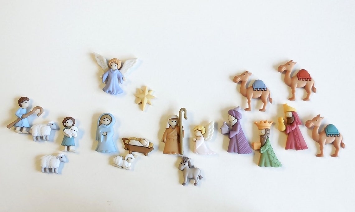 Creche Nativity Scene Wall Hanging Pattern Raw Edge Applique With ...