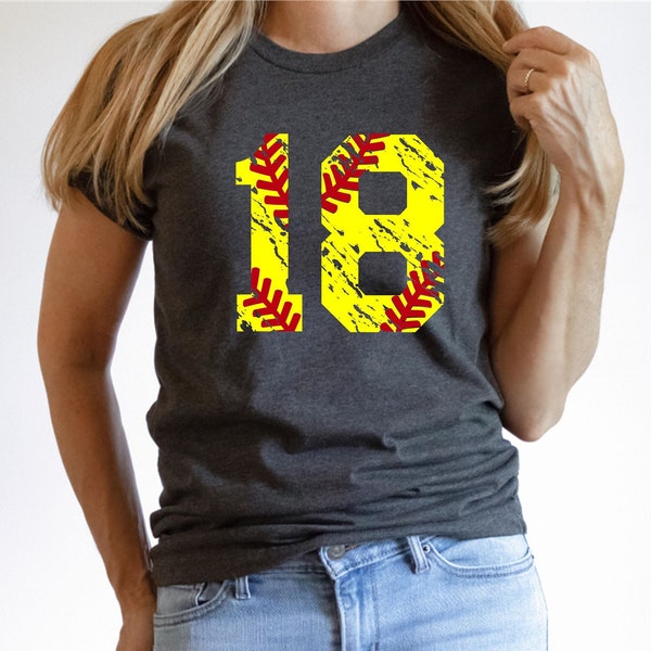 Softball T Shirt - Etsy